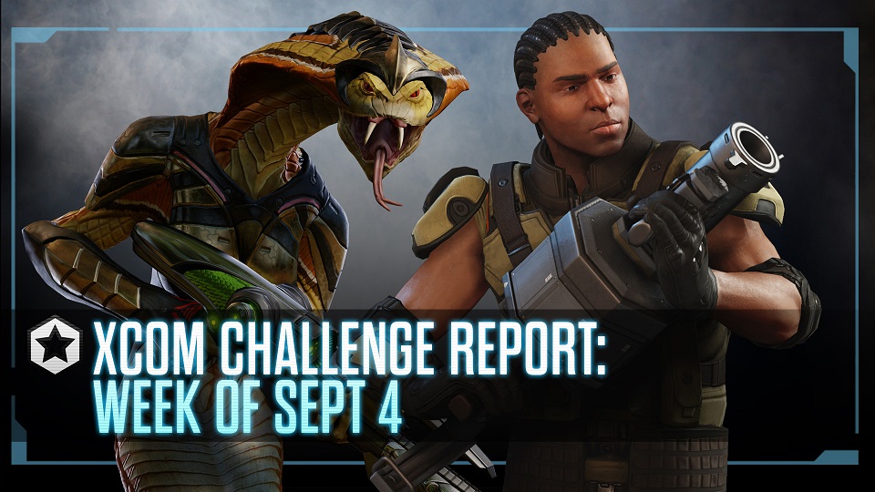 XCOM Challenge Report: Week of September 4